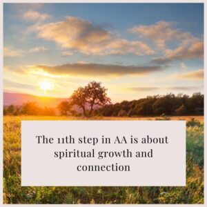 What is the 11th Step Prayer in AA?