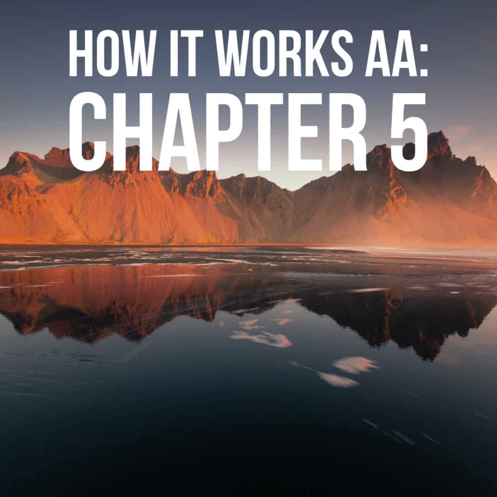 How it Works AA: Chapter 5 - Drug Rehab Utah -Liberty Addiction Recovery