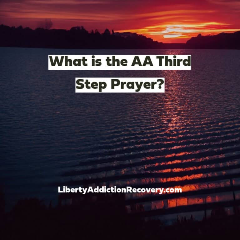 What is the AA Third Step Prayer? - Drug Rehab Utah -Liberty Addiction ...